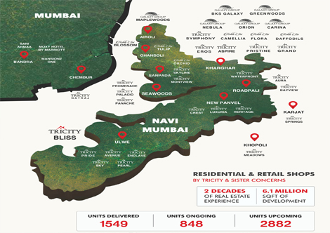 Tricity Bliss Ulwe Sector 26 | 1BHK & Shop Flat in Tricity Bliss Ulwe ...